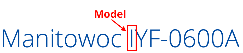 How to Read a Manitowoc Serial Number and Model Number - Easy Ice