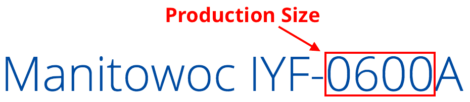 How to Read a Manitowoc Serial Number and Model Number - Easy Ice